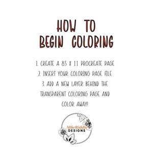 Bloom Procreate Coloring Book - Etsy