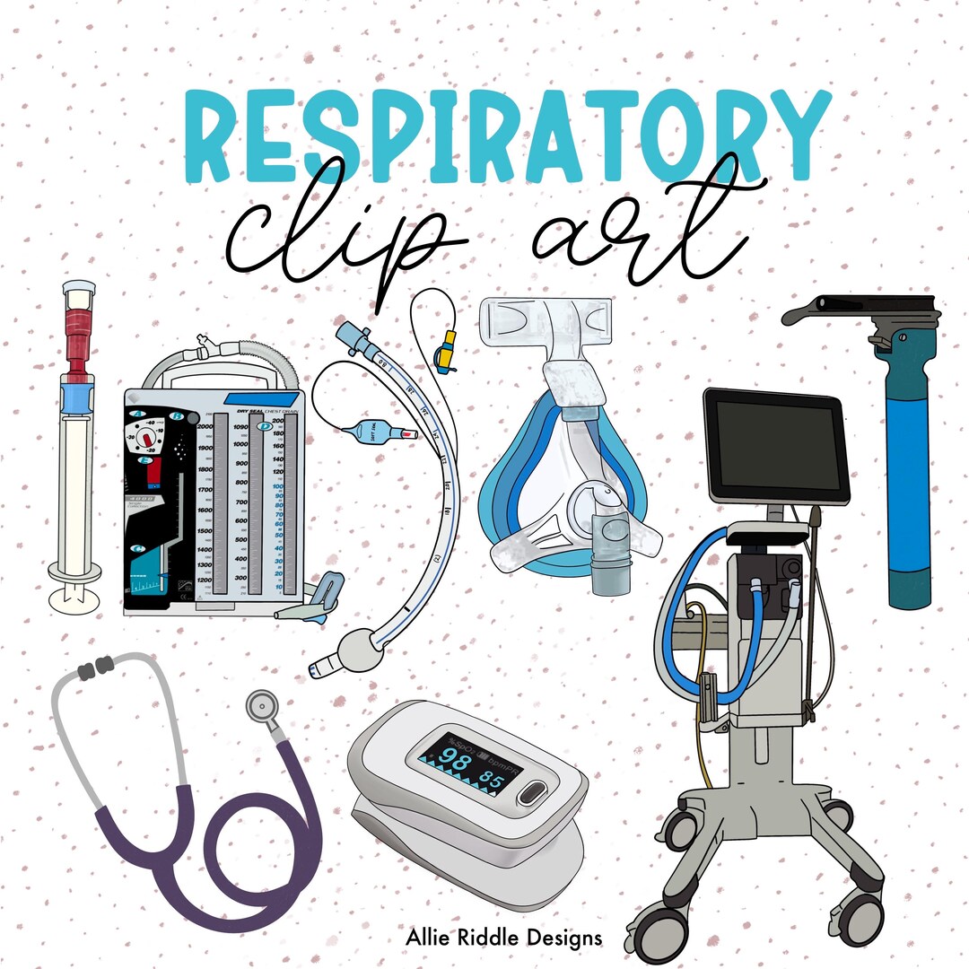 Respiratory Clip Art - Etsy