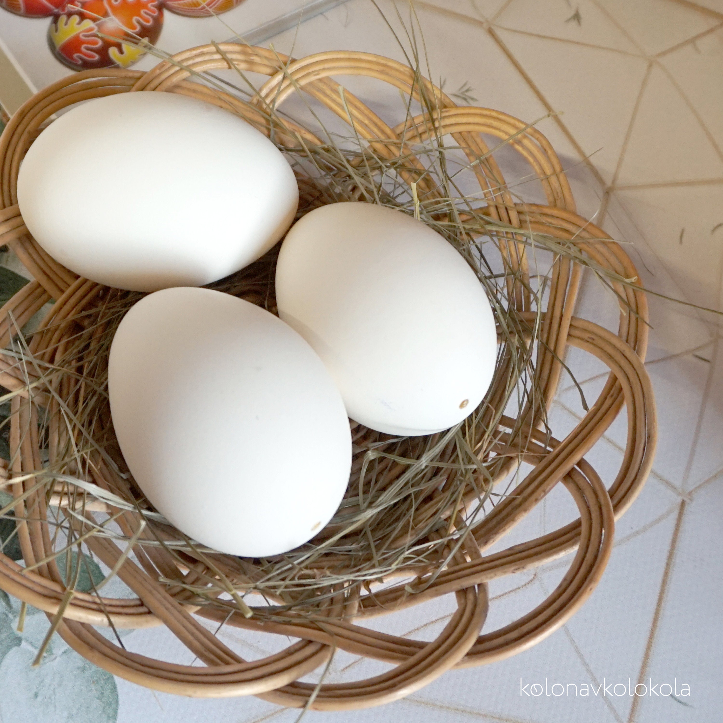 Set of 3 Goose Eggs With a Gift Box for Each - Etsy
