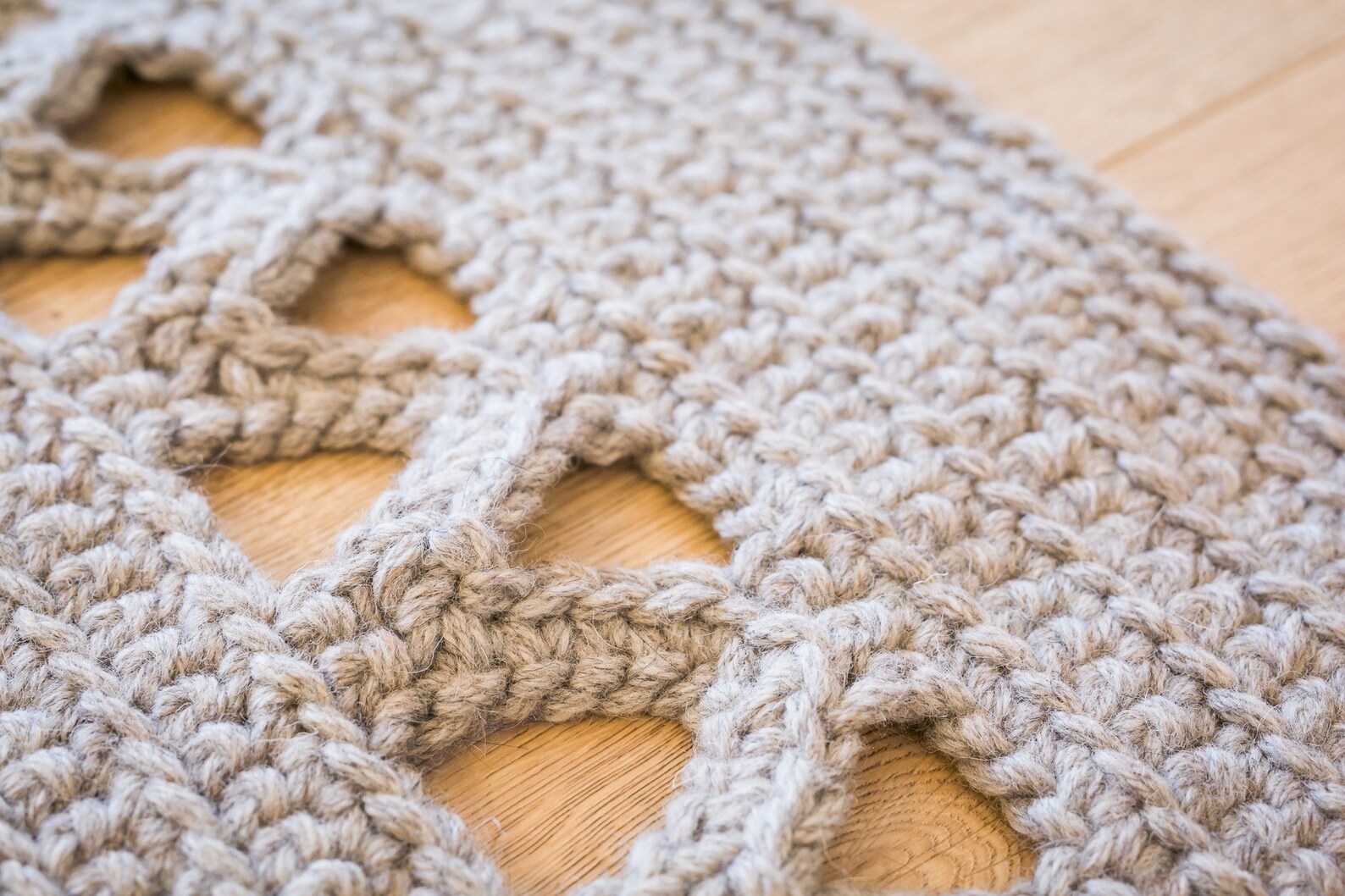 Large Crocheted Carpet Mat Idea for Home Crochet Carpet Tiles - Etsy