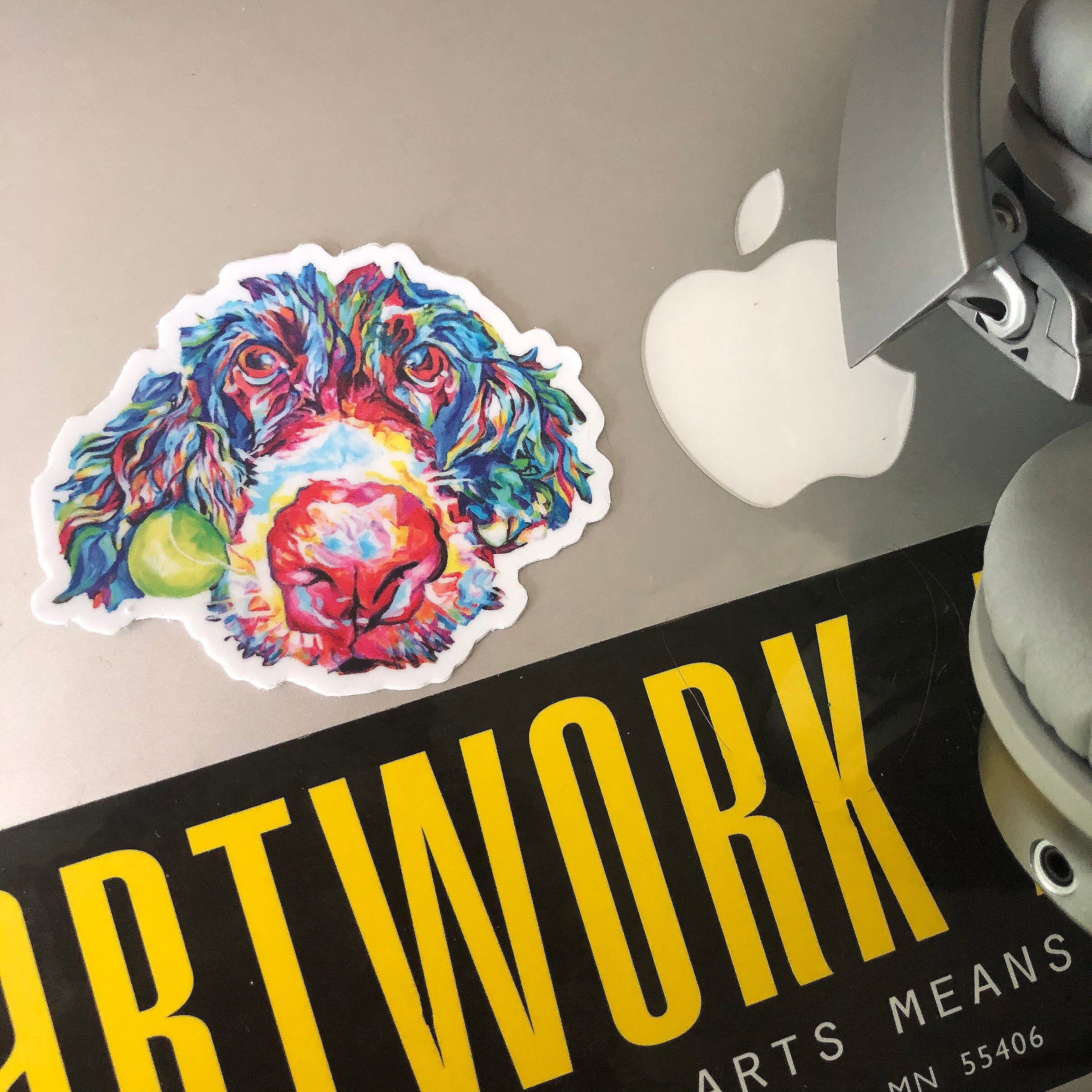 Springer Spaniel Dog Sticker, 3 Sticker , Vinyl Decal, Laptop Sticker ...