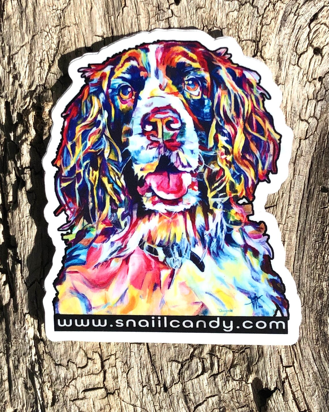 Springer Spaniel Dog Sticker 3 vinyl decal | Etsy
