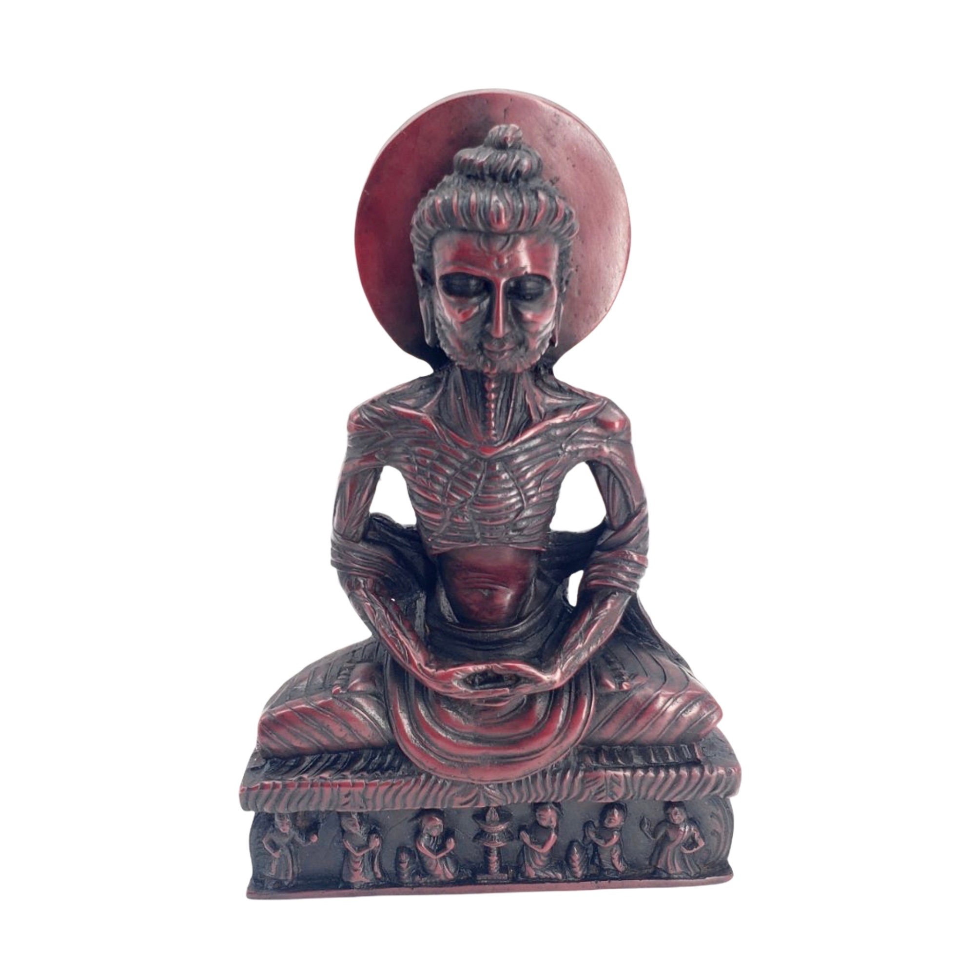 8 Handmade Skeleton Dhyani Buddha Statuedeep Meditating - Etsy
