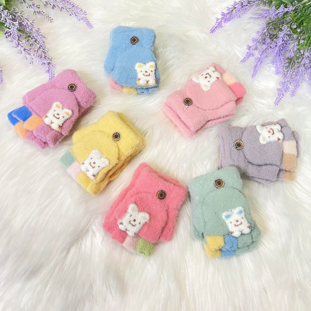 Toddler Winter Mittens,unisex Infant Gloves, Convertible Mittens, Cute ...