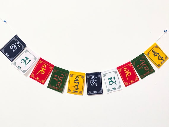 Small Handmade Tibetan Prayer Flags - Etsy