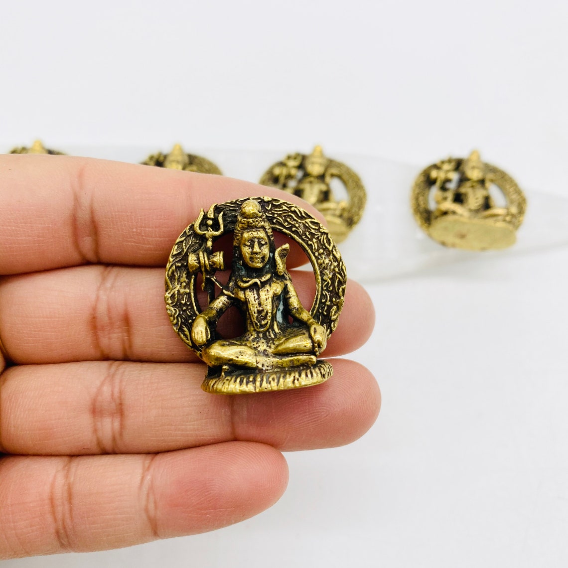 Brass Standing Shiva Statue Shiva Alter Statue Handmade - Etsy