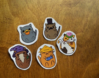 Illustrated stickers | Etsy