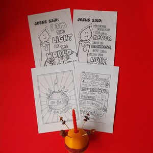 Christingle Celebrate Christmas Digital Colouring and Activity Set - Etsy