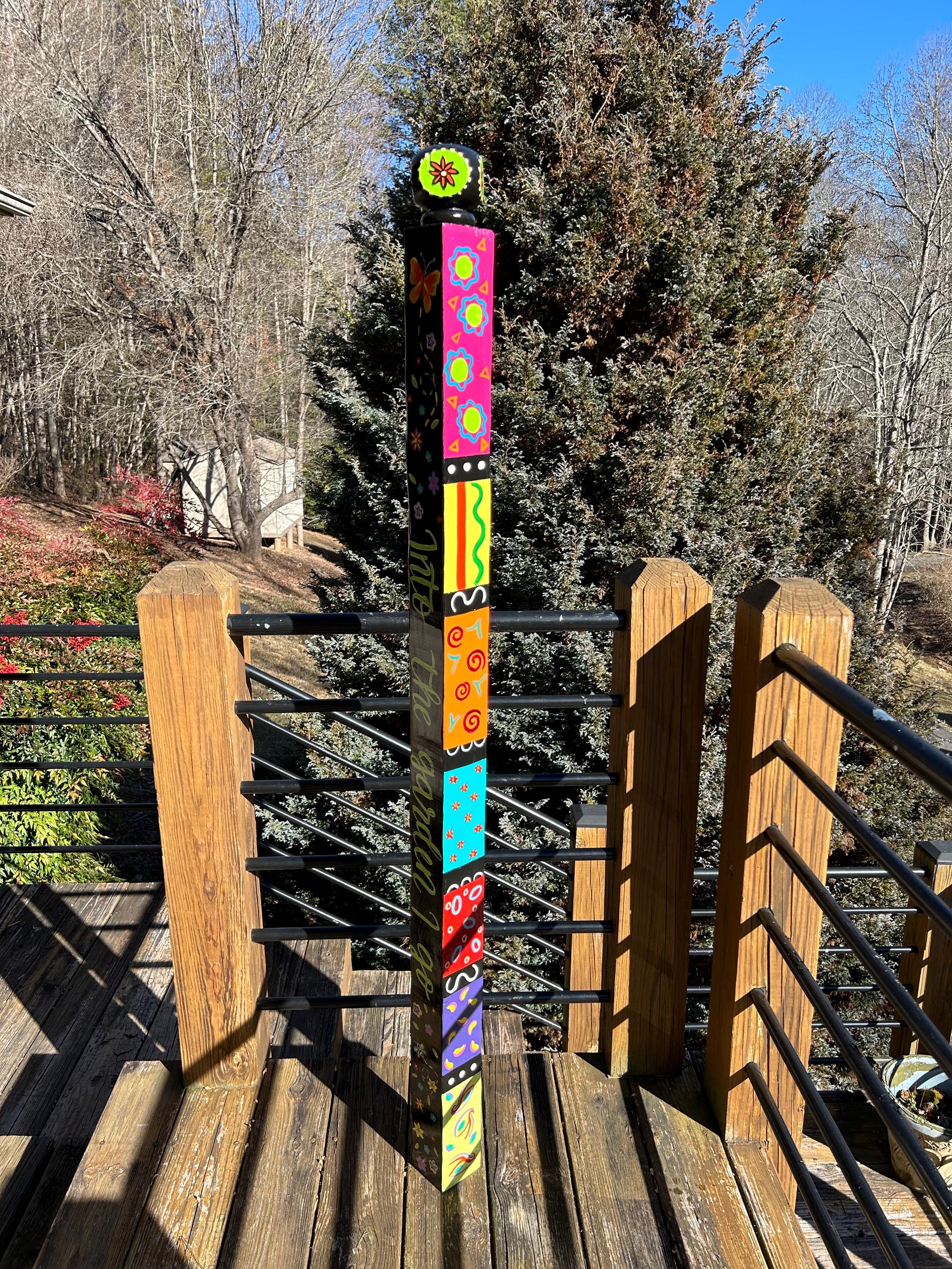 Garden Peace Pole - Etsy