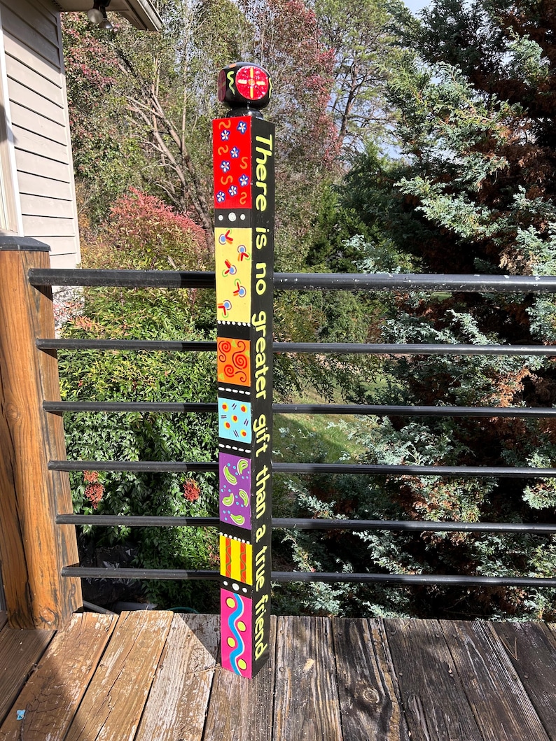 Garden Peace Pole - Etsy