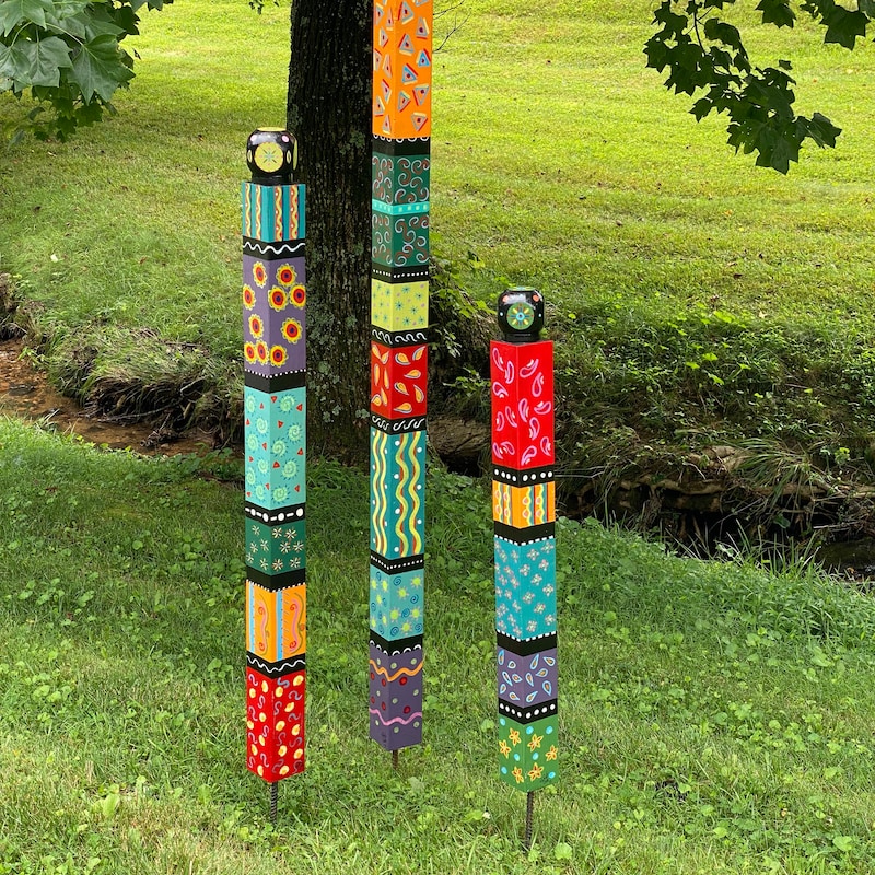 Totem for Yard - Etsy