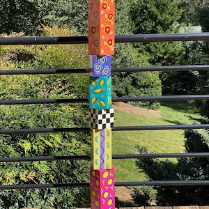 Garden Totem With a Twist - Etsy