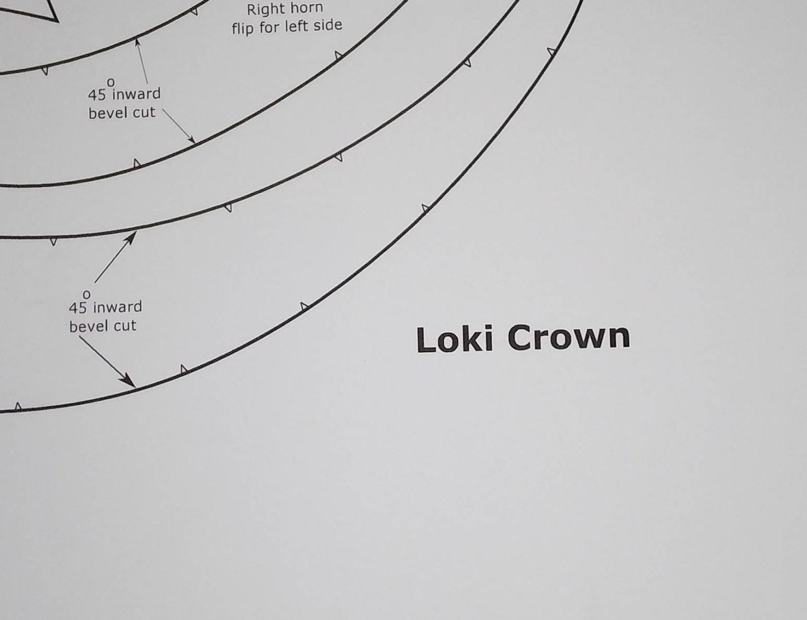 Loki Crown Foam Templates - Etsy