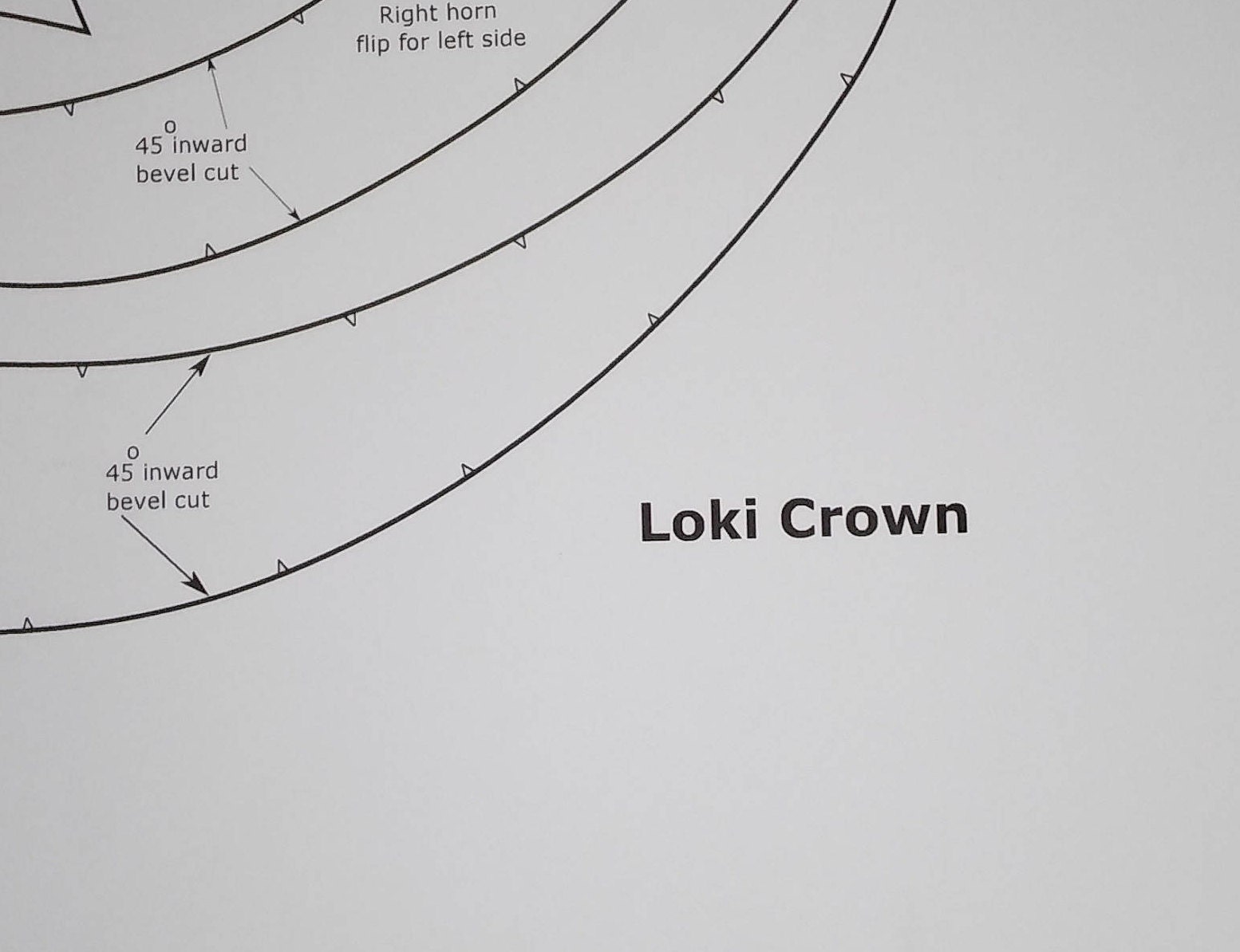 Loki Crown Foam Templates - Etsy