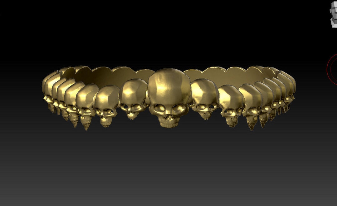 Skull Crown STL File - Etsy