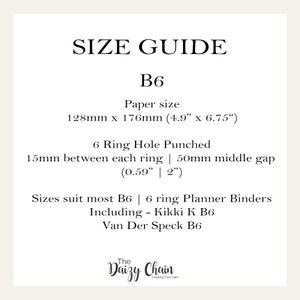 B6 Online Shopping Tracker, Planner Inserts. 12 Double Sided Pages ...