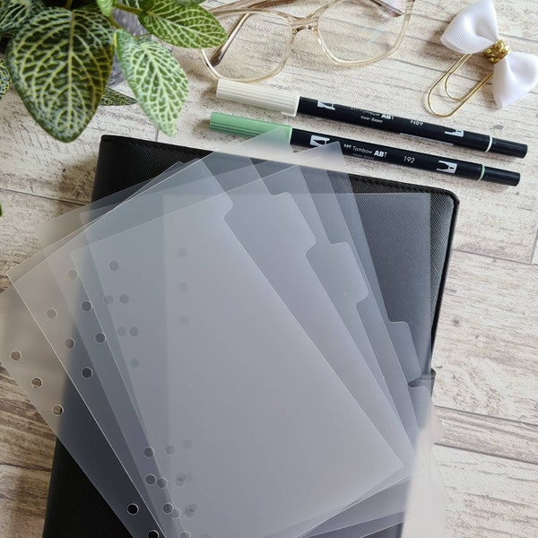 A5 Planner Dividers - Etsy