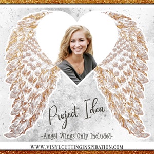 Sublimation Designs Angel Wings Clipart PNG Angel Wings SVG Angel Wings ...