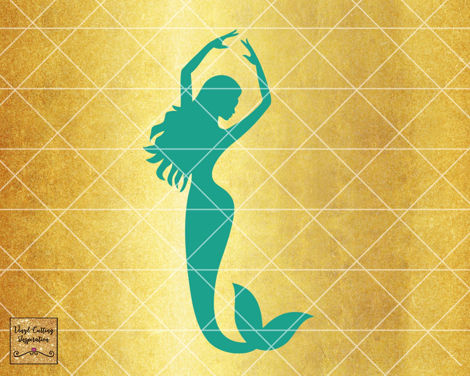Sirena SVG sirena silueta Svg cola de sirena Svg Svg - Etsy España