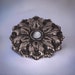 1" Mirror Rosette Antique Silver Floral Metal (include 8 Rosettes) - Etsy