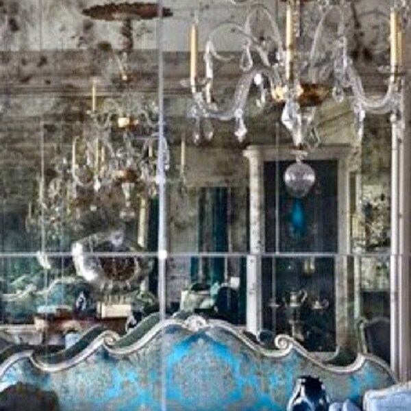 Antique Mirror Tiles - Etsy