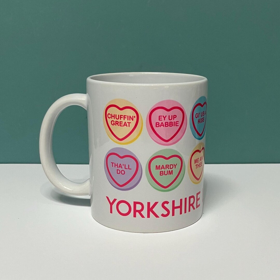 Yorkshire Slang Dialect Coffee, Tea, Drinks Mugs - Yorkshire Love ...