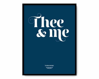 Yorkshire Sheffield Slang Saying Dialect Posters Wall Art - Etsy UK