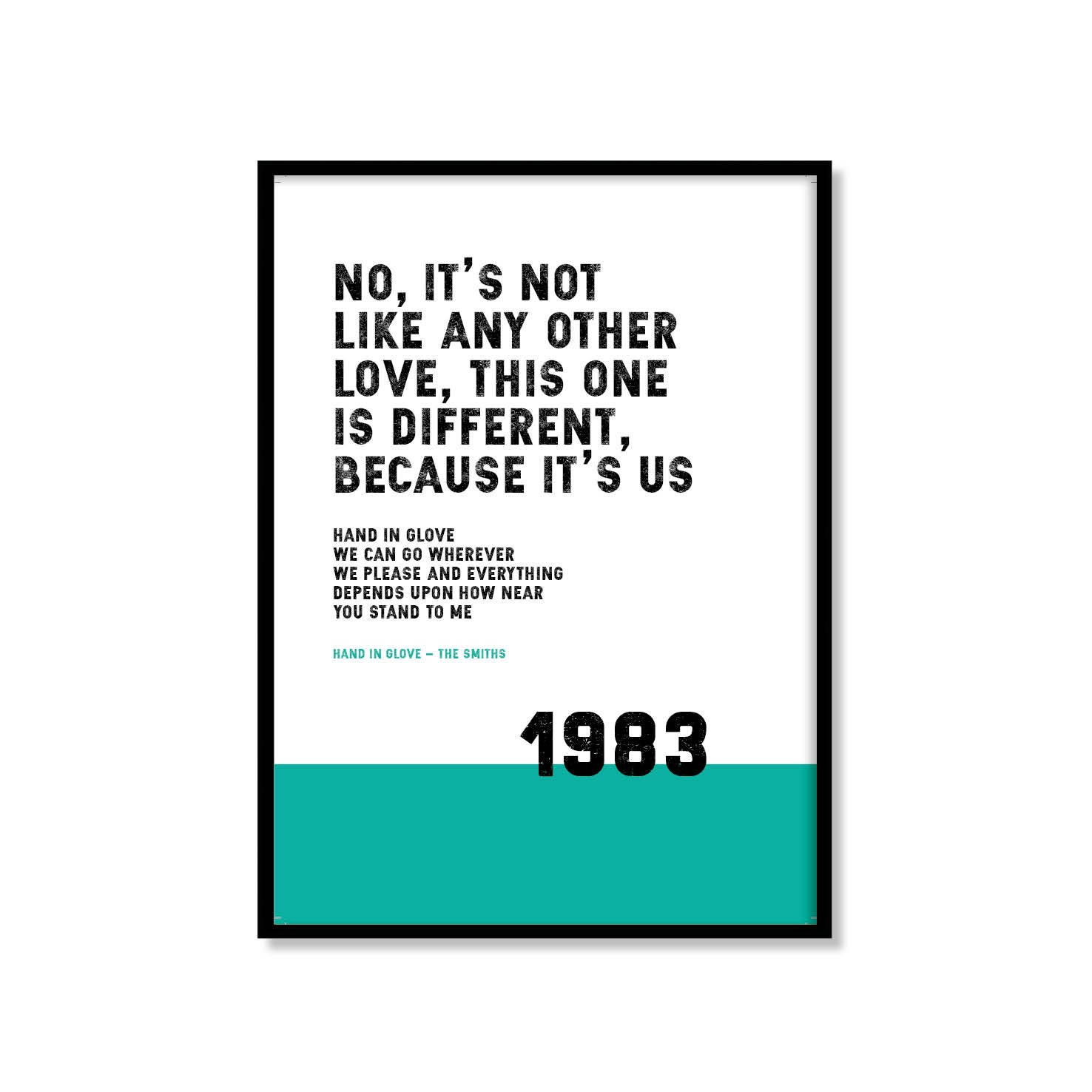 The Smiths Lyric Wallpaper