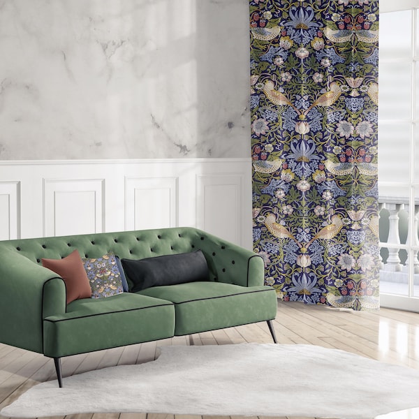 Bird Curtains - Etsy