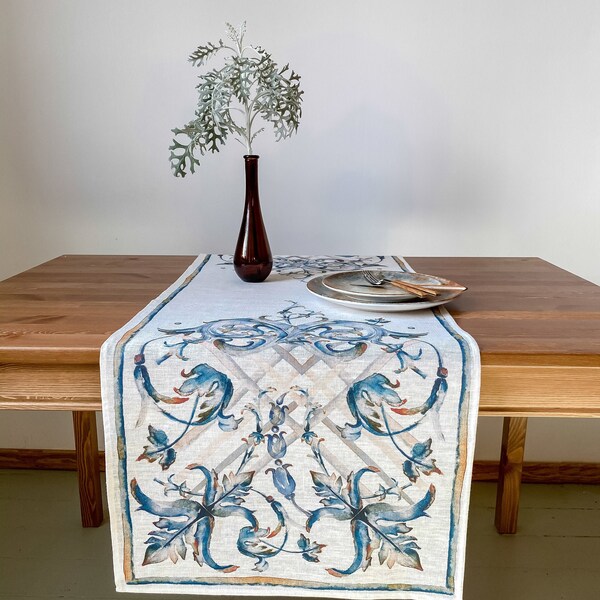 Art Deco Table Runner - Etsy