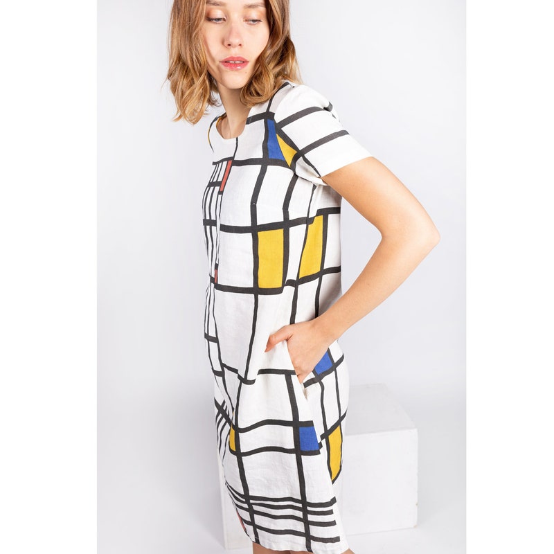 Womens Mondrian Dresses - Etsy UK