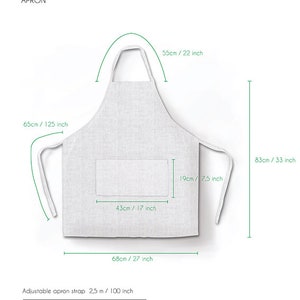 Linen Apron, Two Women in Rain, Ohara Koson, 100% Linen Fabric ...