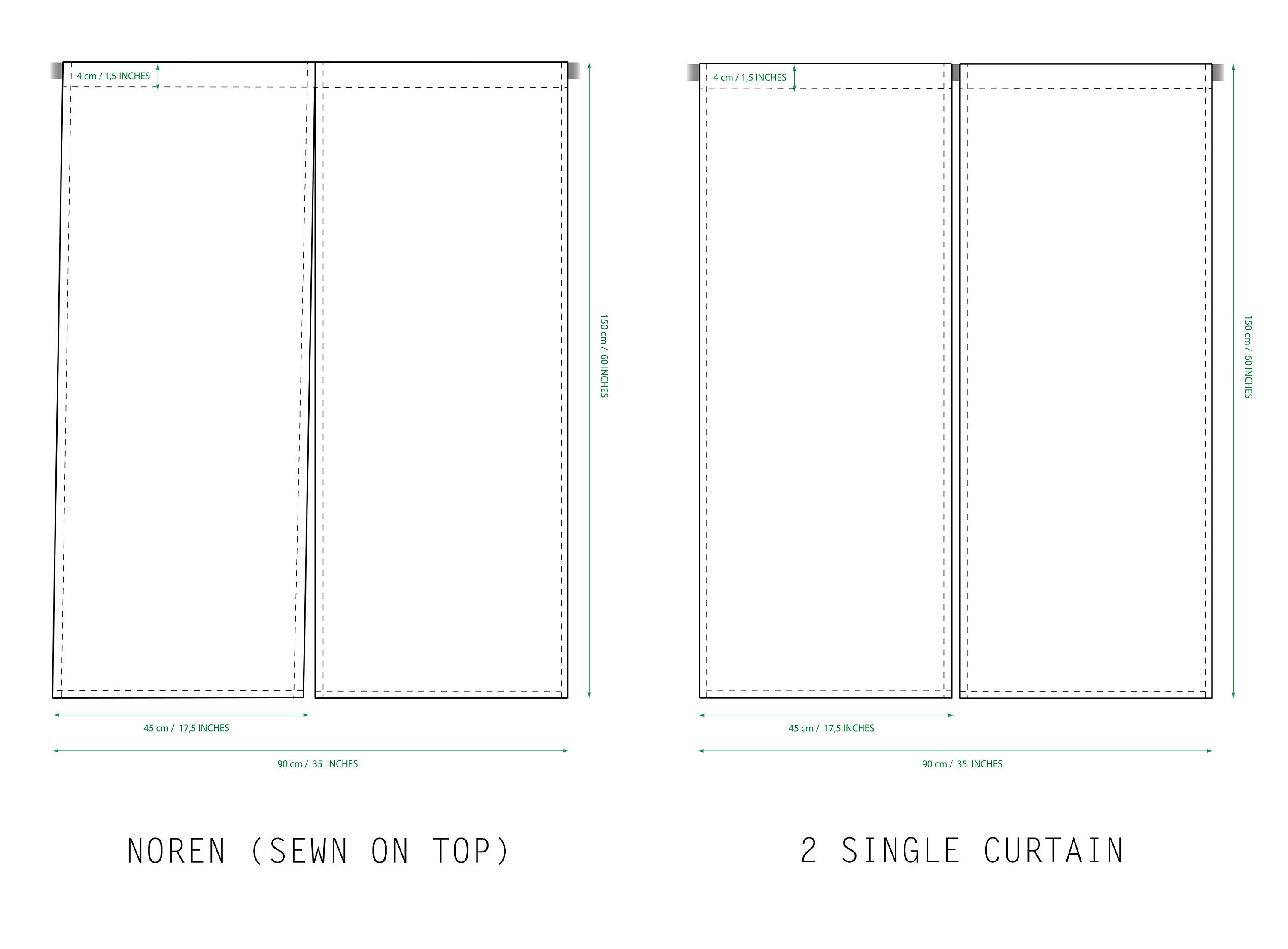 Noren curtain, The Great wave, Japanese Noren, door curtain, 100% linen ...