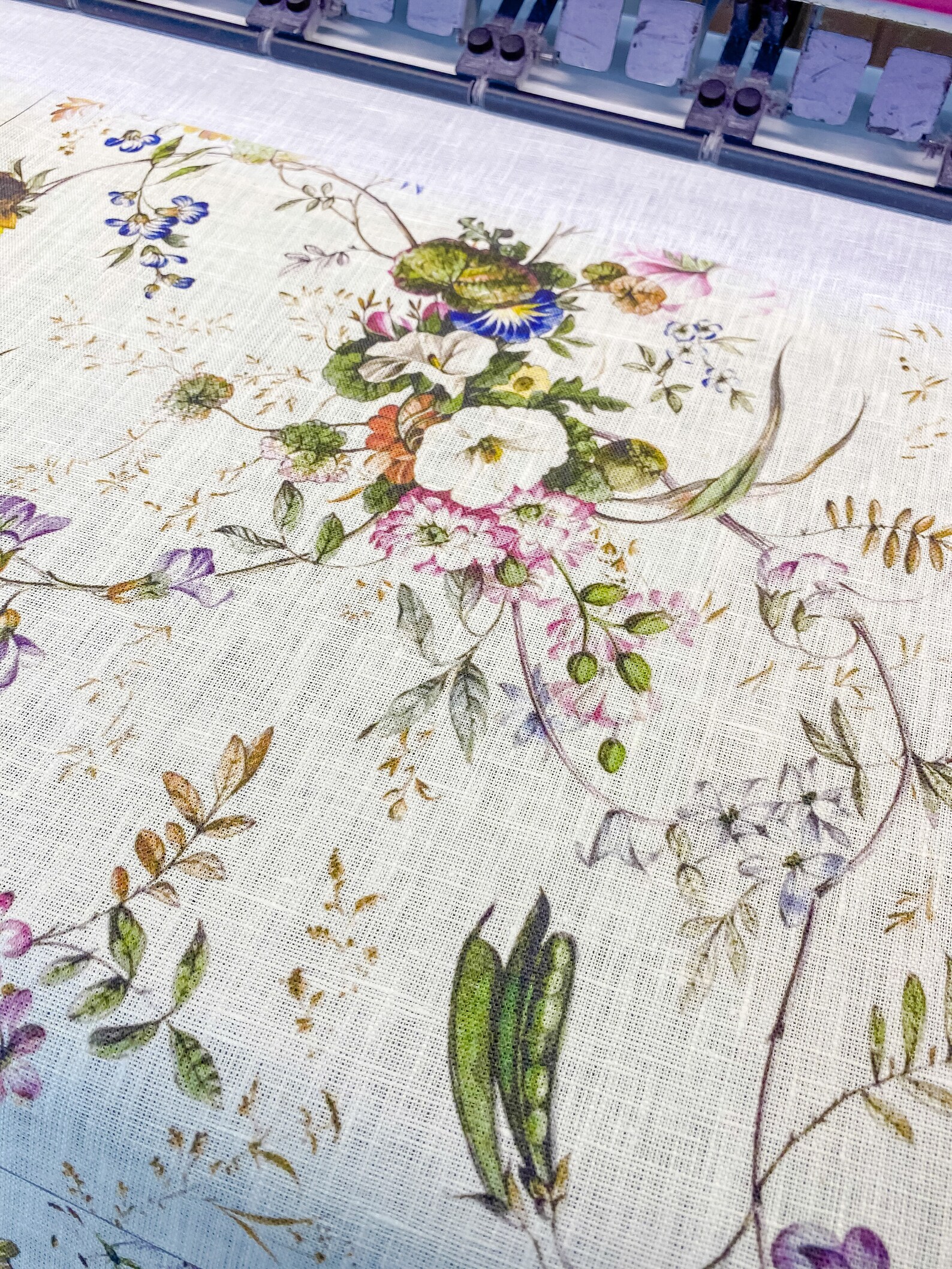 Table Runner Textile William Kilburn 100% Linen Linen | Etsy