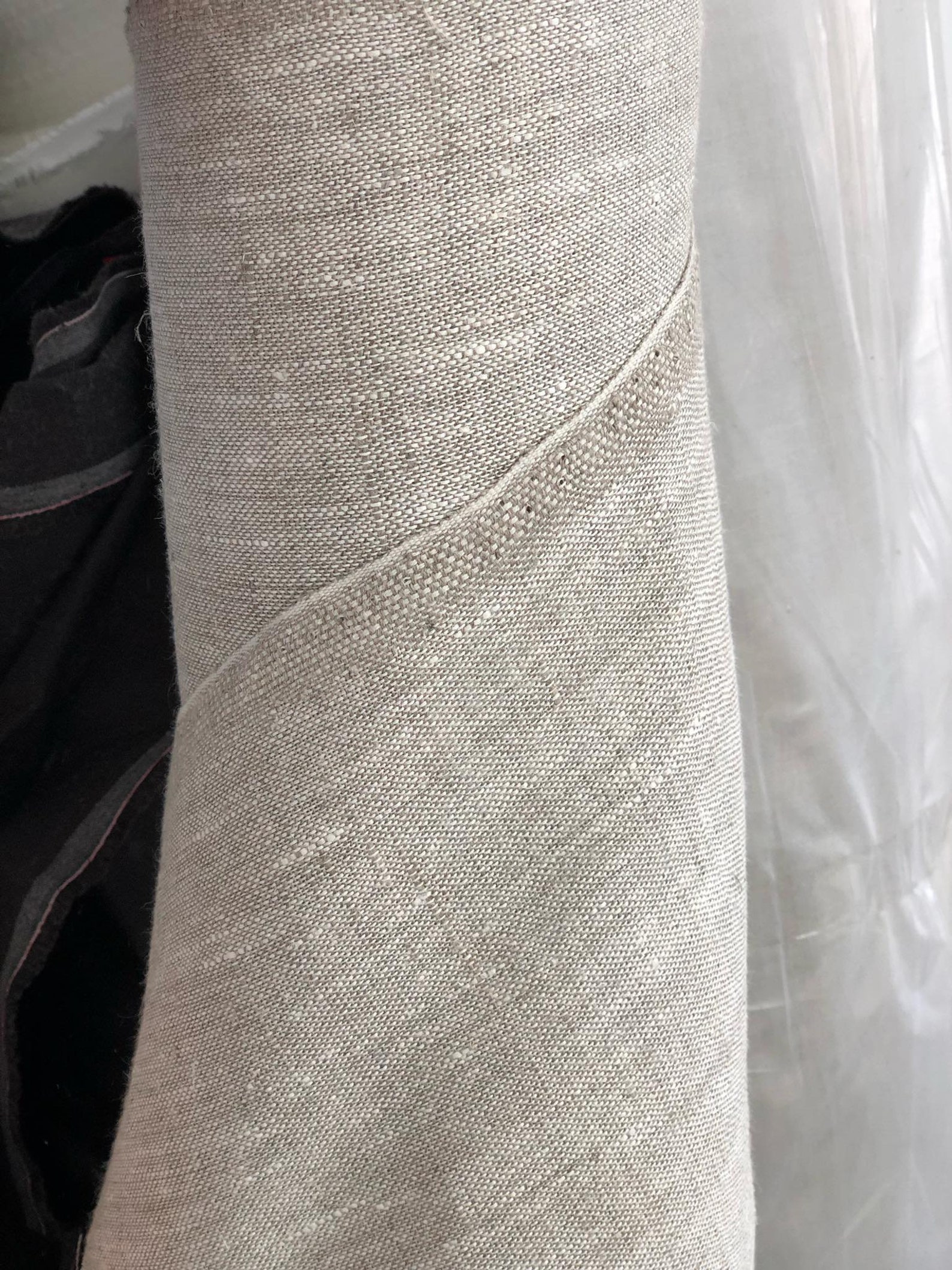 Linen Fabric by Meters Beige Linen 100% Linen Fabric by - Etsy