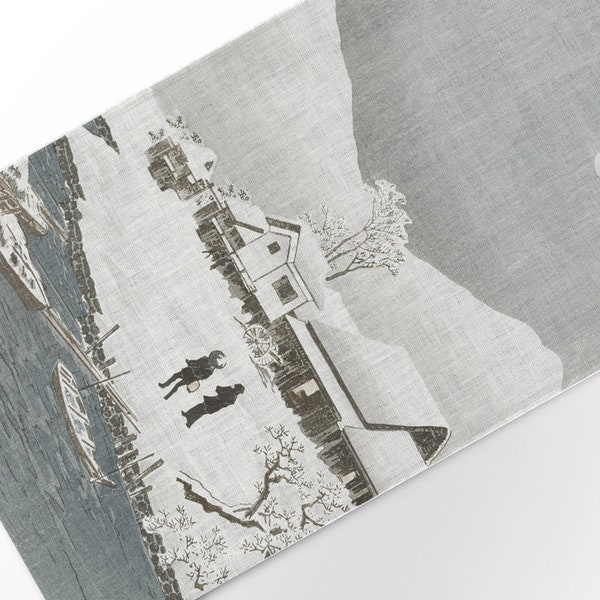Japanese Table Runner - Etsy