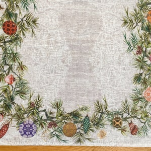 Table Runner, Lithuanian Christmas, 100% Linen, Christmas Decorations ...