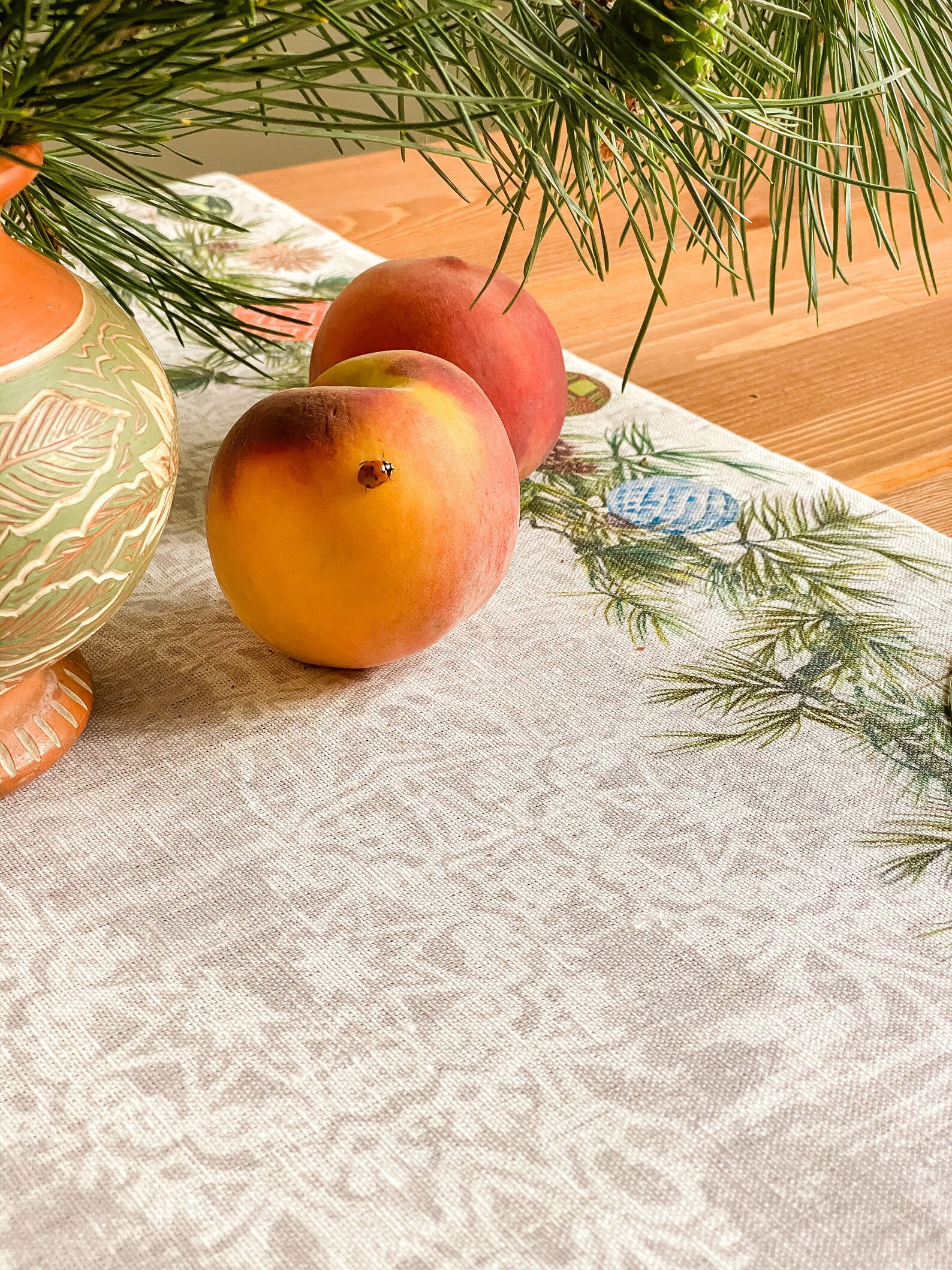 Table Runner, Lithuanian Christmas, 100% Linen, Christmas Decorations ...