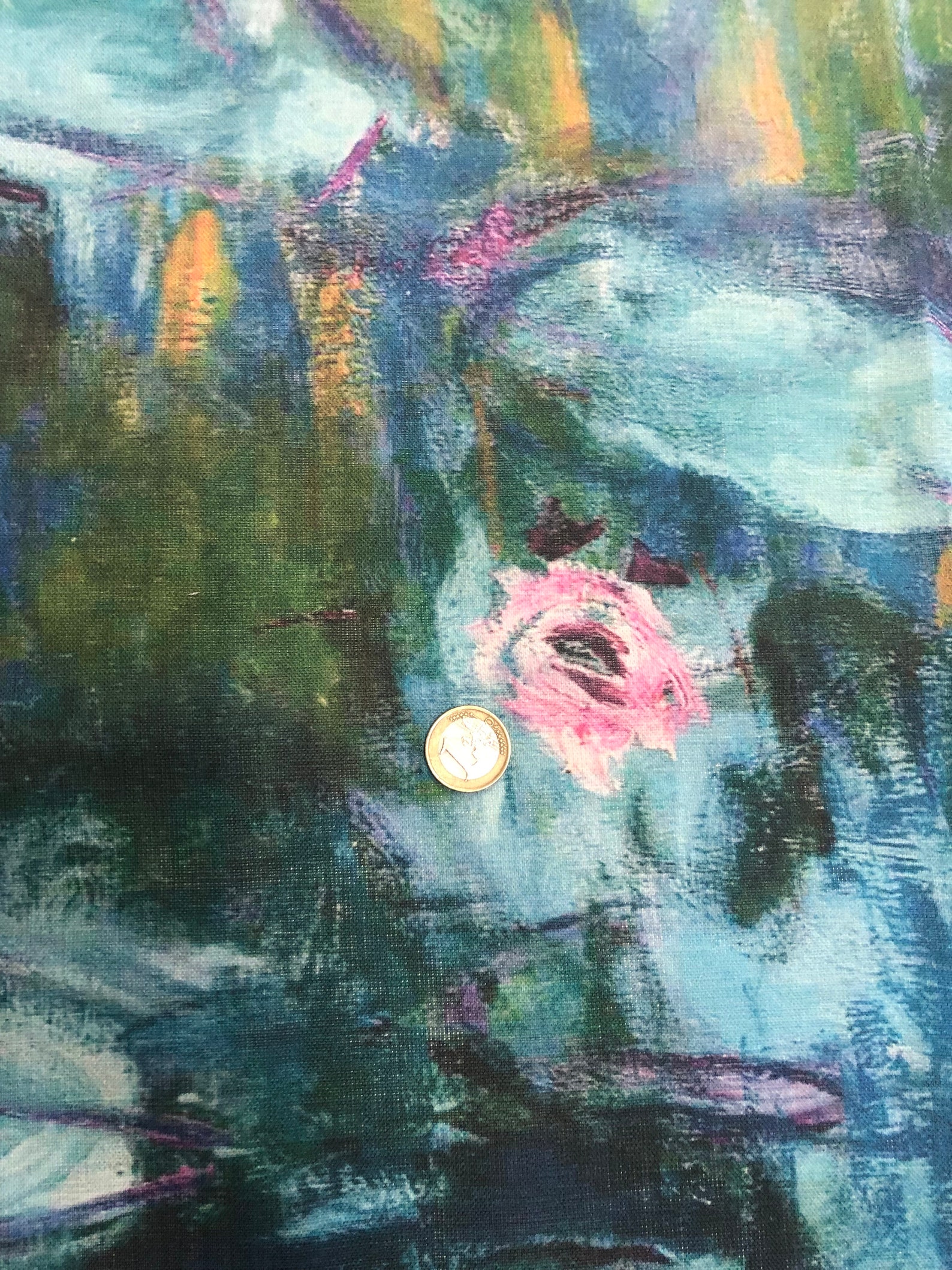 Claude Monet Linen Fabric Fabric by Yard Fabric by Meters - Etsy Canada