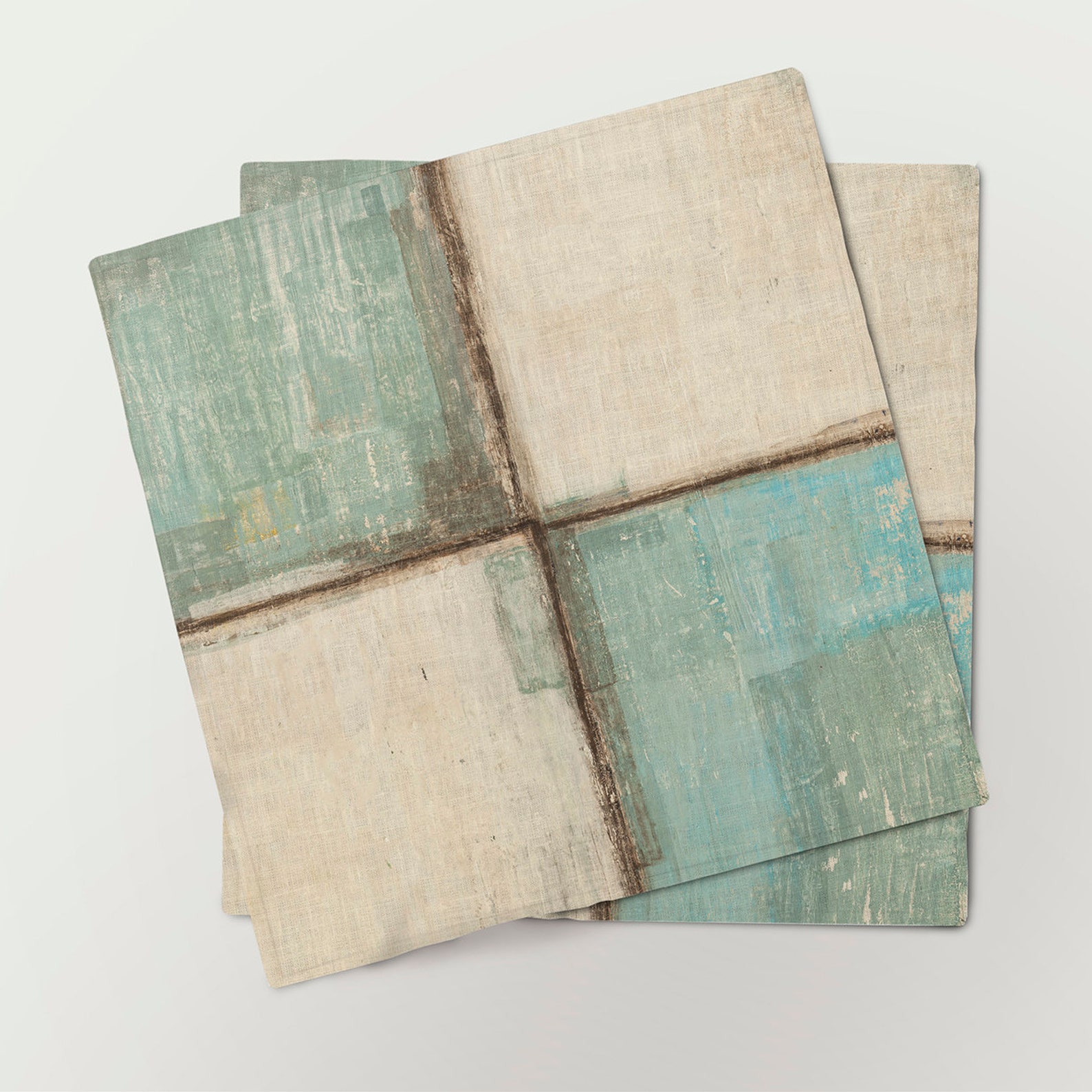 Napkins Set Japandi Linen Napkins Fabric Napkins 100% - Etsy