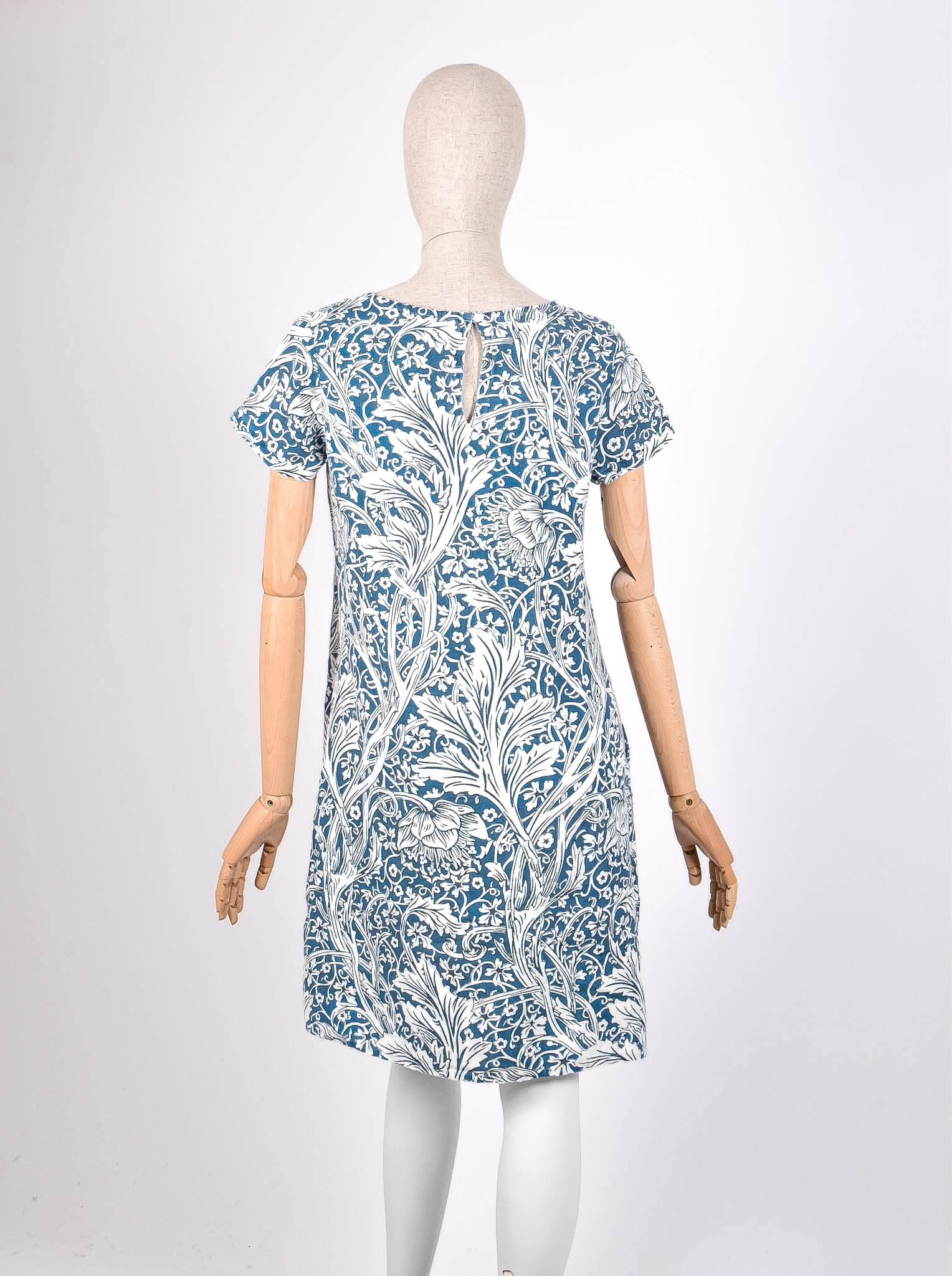 William Morris, Sidewall Arcadia, women dress, linen dress, 100% linen ...