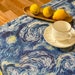 Table Runner, Vincent Van Gogh, Starry Night, Linen Table Runner, Table ...