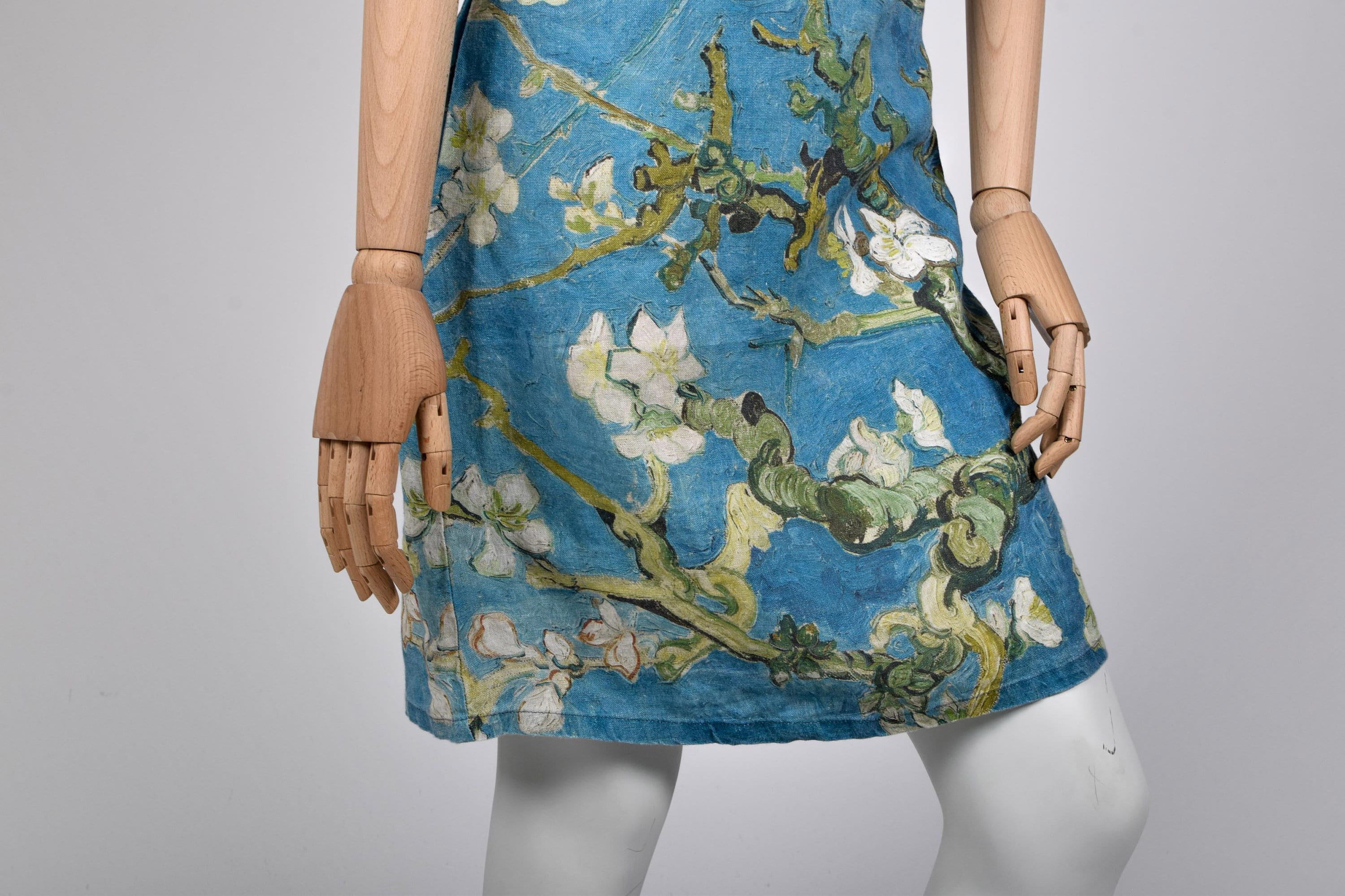 Vincent van Gogh, Almond Blossom, Linen women dress, Linen dress, 100% ...