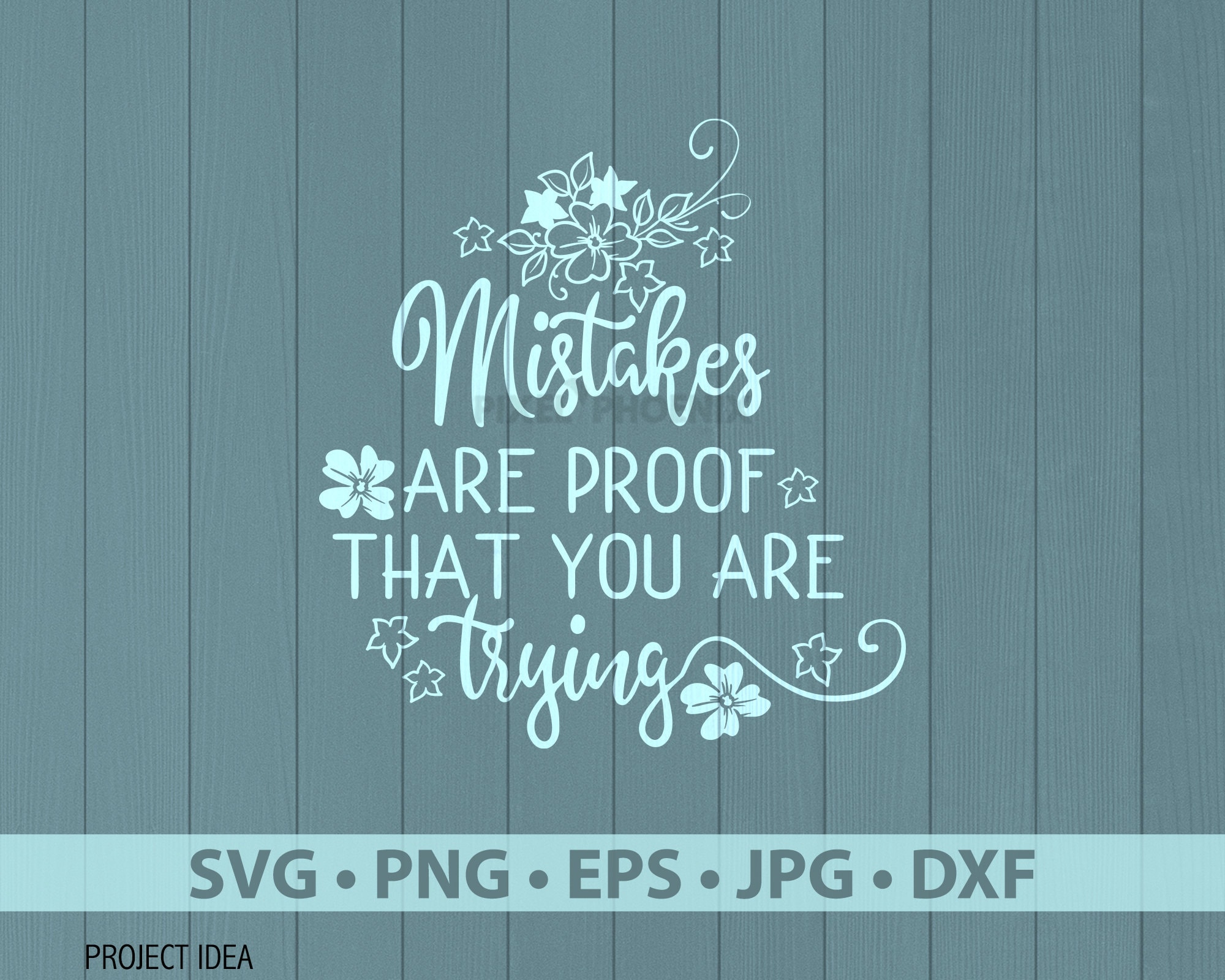 Mistakes Are Proof That You Are Trying Svg Crafter SVG - Etsy