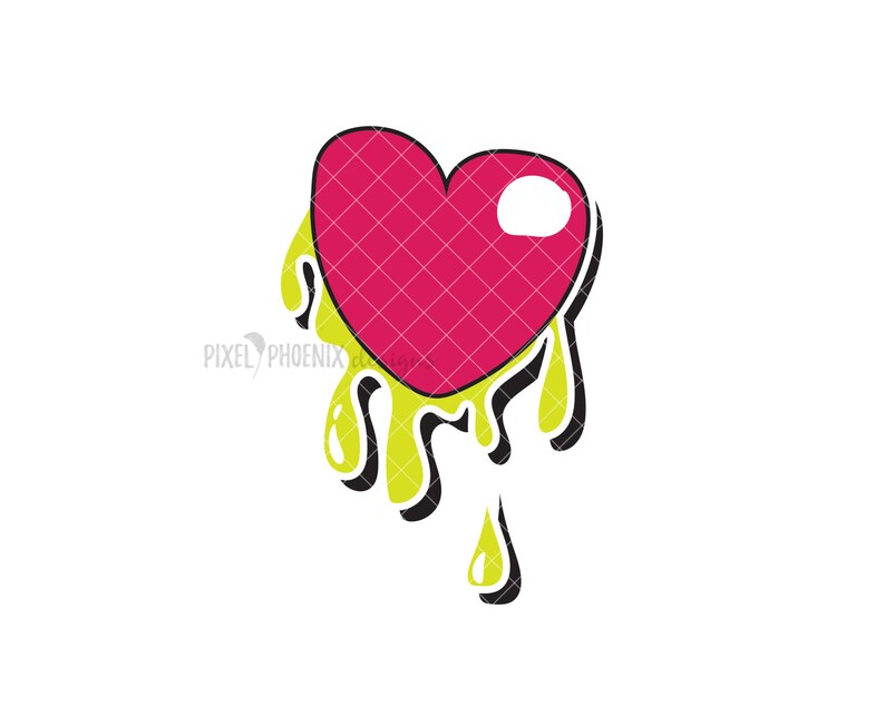 Love Slime Heart Slime SVG Cut File Perfect for Any Slime - Etsy