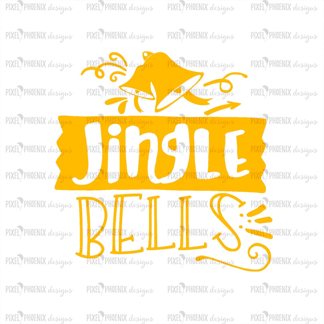 Jingle Bells SVG Christmas SVG Bell Svg Christmas Cut File - Etsy Australia