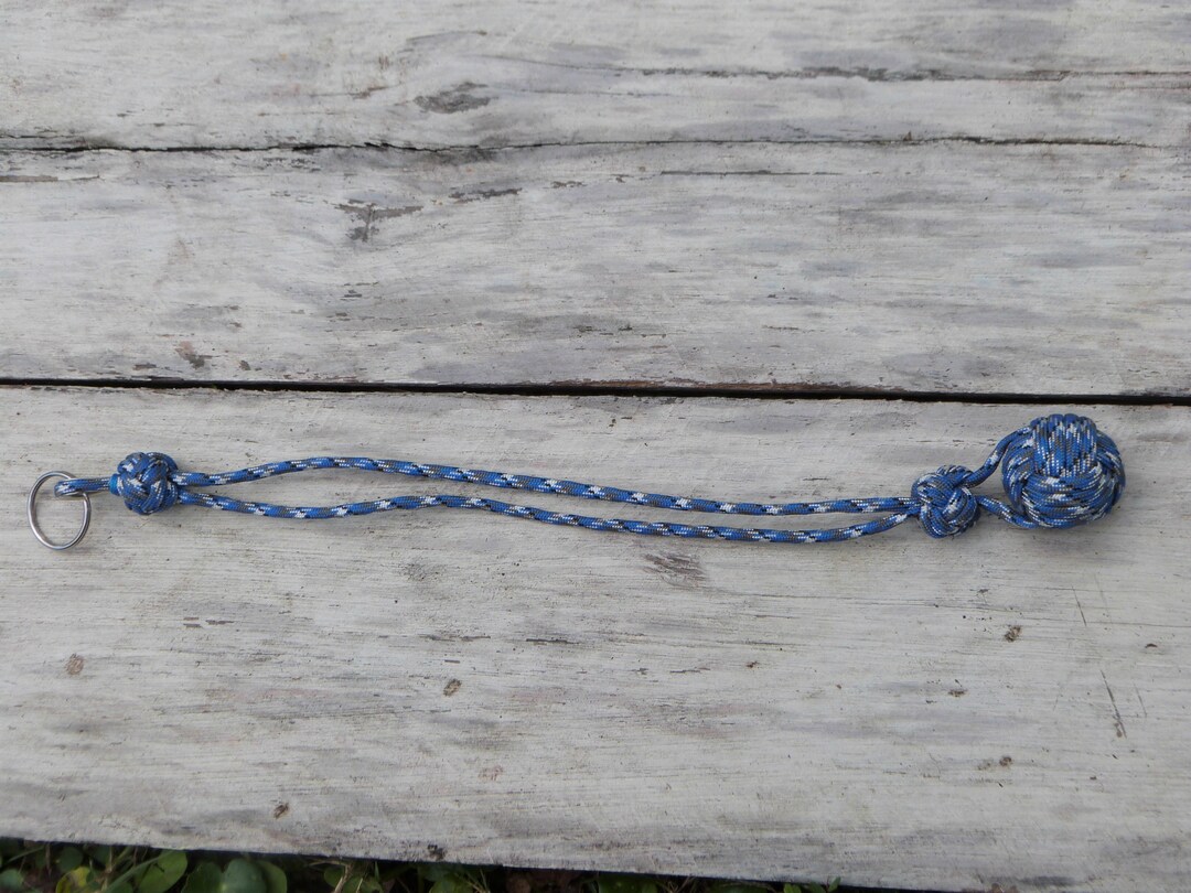 Monkey Fist Long Key Fob - Etsy