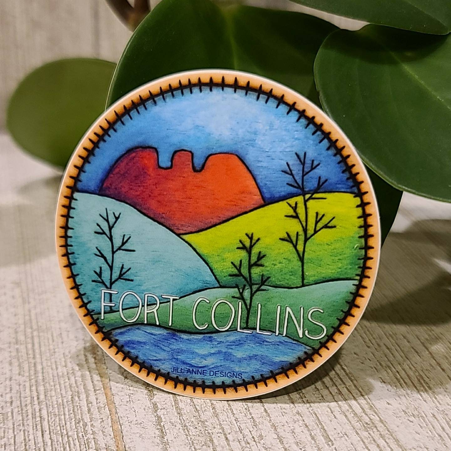 Horsetooth Rock Vinyl Sticker | Fort Collins | Colorado | Outdoor ...