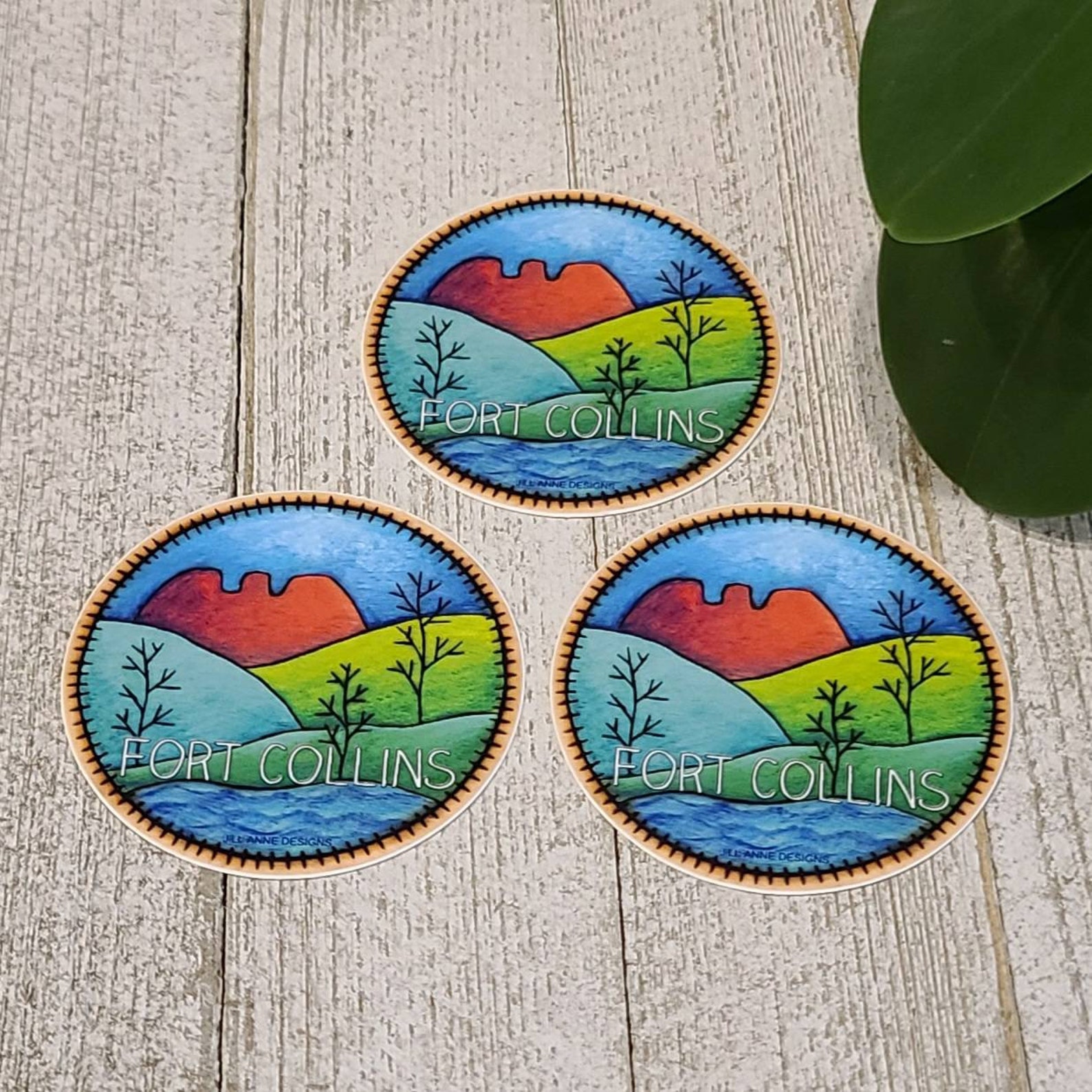 Horsetooth Rock Vinyl Sticker | Fort Collins | Colorado | Outdoor ...