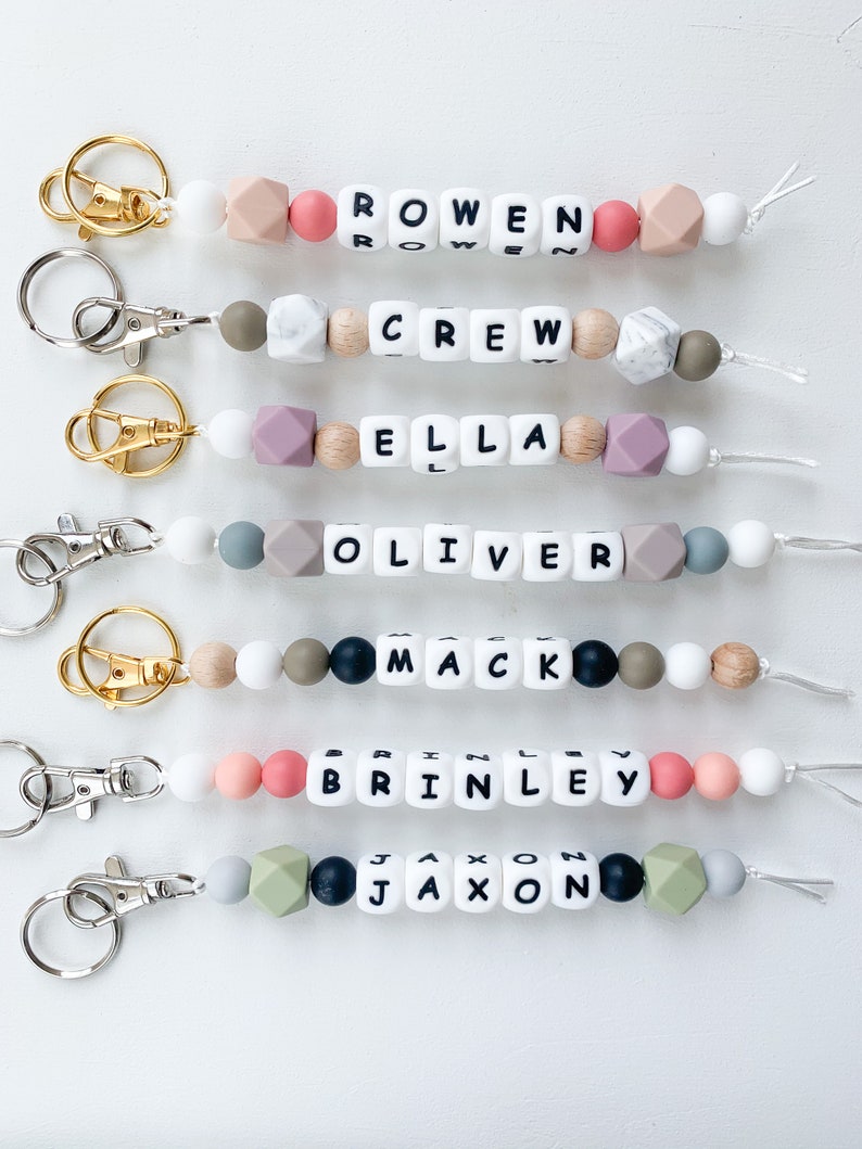 Name Keychain Personalized Keychain Custom Keychain - Etsy